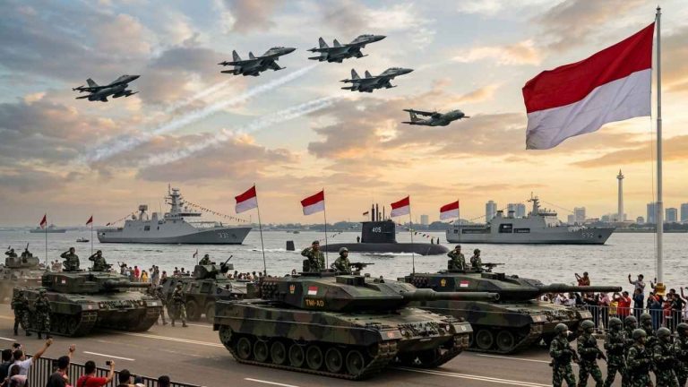 Indonesia peringkat 13 kekuatan Militer dunia 2026, terkuat di ASEAN ...